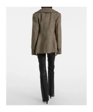 Ag Sophie Leather Bootcut Pants