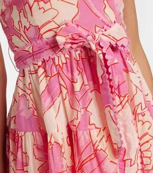 Poupette St Barth Christine Printed Cotton Minidress