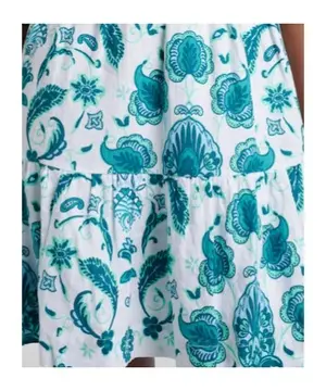 Heidi Klein Kos Paisley Linen Minidress