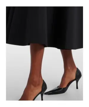 Solace Ada Strapless Crepe Midi Dress