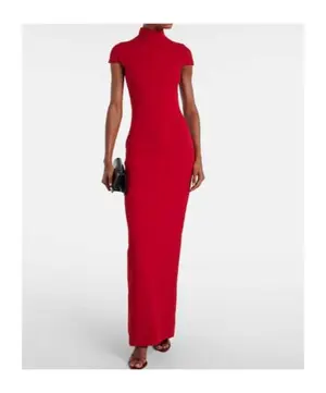 Solace London Lang Crepe Maxi Dress