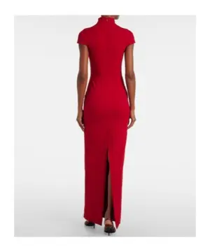 Solace London Lang Crepe Maxi Dress