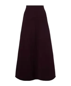Extreme Cashmere N388 Ease Cashmere-blend Maxi Skirt - Black