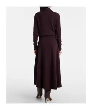 Extreme Cashmere N388 Ease Cashmere-blend Maxi Skirt