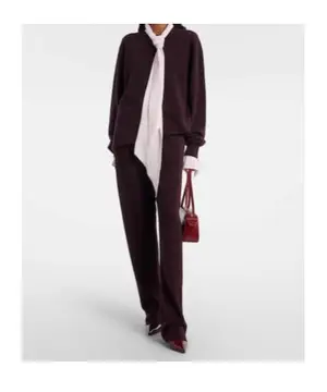 Extreme Cashmere Rush Cashmere-blend Straight Pants