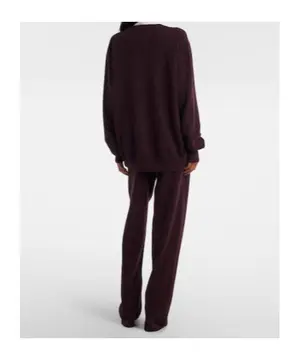 Extreme Cashmere Rush Cashmere-blend Straight Pants