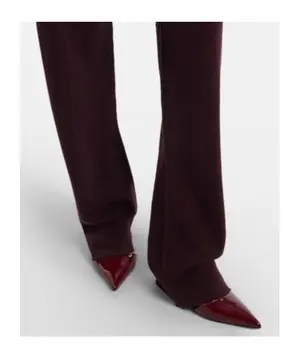 Extreme Cashmere Rush Cashmere-blend Straight Pants