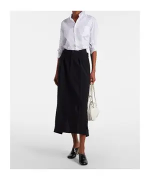 Junya Watanabe Pleated Midi Skirt