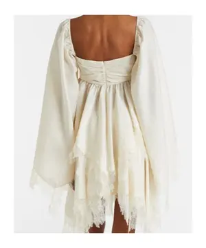 Blumarine Embroidered Lace-trimmed Blouse