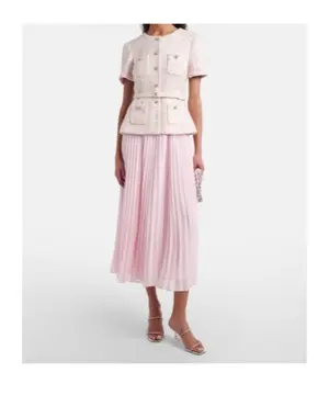 SELF-PORTRAIT Embellished Midi Dress