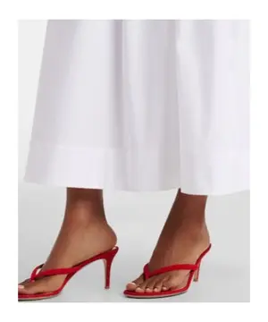 Staud Nia Cotton Midi Dress