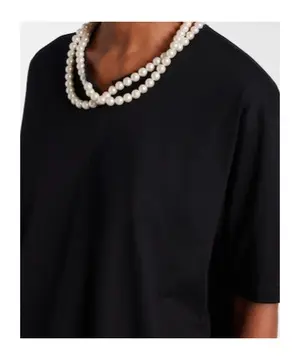 Junya Watanabe Oversized Embellished Cotton T-shirt