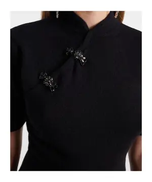 Simone Rocha Embellished Cashmere Sweater