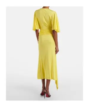 David Koma Floral-appliqué Jersey Cocktail Dress