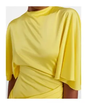 David Koma Floral-appliqué Jersey Cocktail Dress
