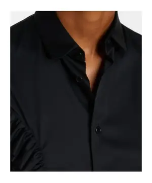 Comme Des Garçons Ruffled Cotton Shirt