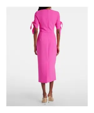 Carolina Herrera Crepe Cocktail Dress
