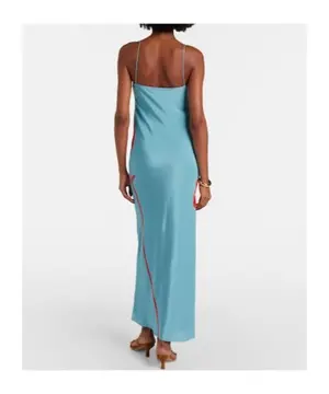 SIR. Amelie Floral Silk Crepe Maxi Dress