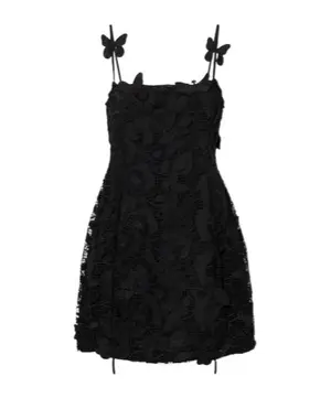 Blumarine Embroidered Lace Minidress