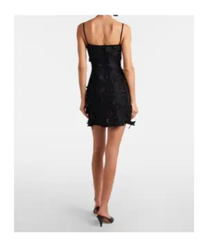 Blumarine Embroidered Lace Minidress