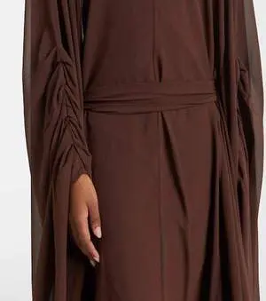 DE LA VALI Nila Chiffon Gown
