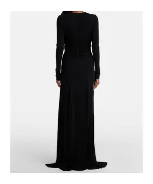 Christopher Esber Embellished Plunge Maxi Dress