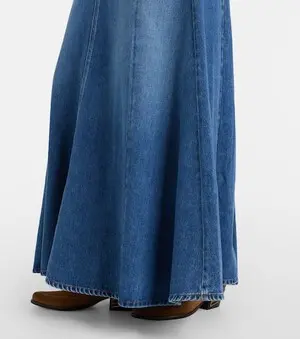 Ag Tula Denim Maxi Skirt