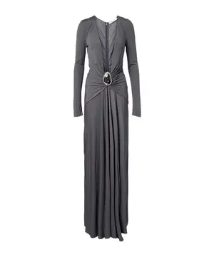 Christopher Esber Embellished Jersey Maxi Dress - Black