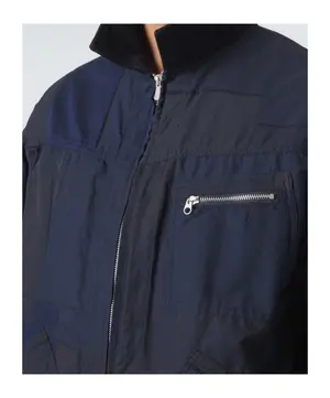 Comme Des Garçons Cotton Blend Long-sleeved Jacket