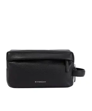 Givenchy Logo Zipper Toiletry Bag - Black