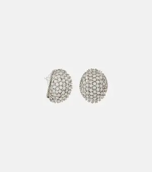 JENNIFER BEHR Tinsel Crystal-embellished Earrings