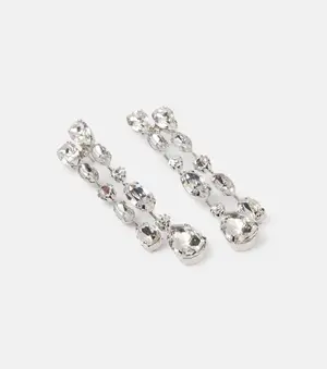 JENNIFER BEHR Nessa Crystal-embellished Drop Earrings