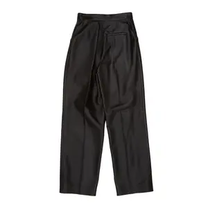 Bottega Veneta Shiny Wide-leg Leather Pants