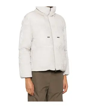 Herno Quilted Crushed-velvet Jacket