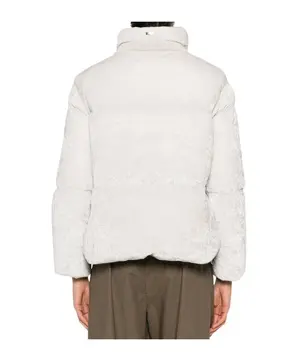 Herno Quilted Crushed-velvet Jacket