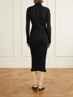 Proenza Schouler Monet Ribbed Knit Dress