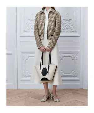 Dior Riviera Mid-length Belted Shirtdress