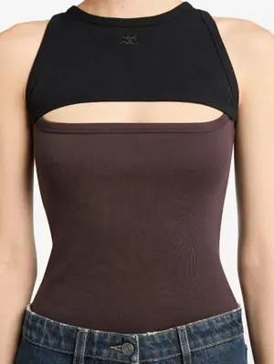 COURREGES Color-blocked Vest