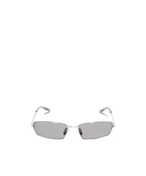 Gucci Rectangular Frame Sunglasses - Silver
