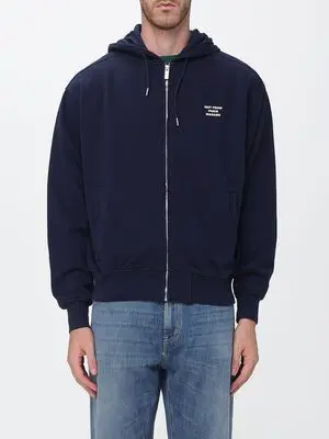 Drole De Monsieur Drôle De Zip-up Drawstring Hoodie - Black