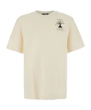 Jacquemus Graphic T-shirts - Nude