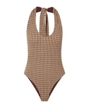 SIR. Backless Swimsuit - Nude