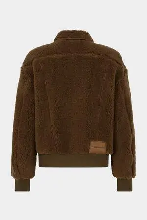 Dsquared2 Teddy Oversized Jean Jacket
