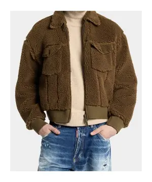 Dsquared2 Teddy Oversized Jean Jacket