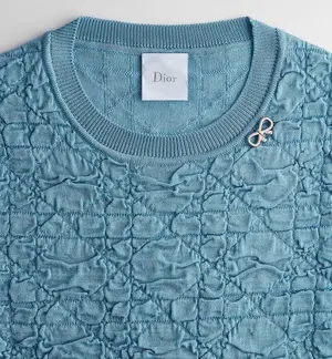 Dior Macrocannage Short-sleeved Sweater