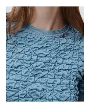Dior Macrocannage Short-sleeved Sweater