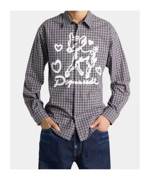 Dsquared2 Checked Long-sleeved Shirt - Multi-color