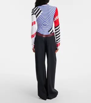 JEAN PAUL GAULTIER Casual Trousers With Belt Trim