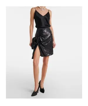 VIVIENNE WESTWOOD Panther Sequined Midi Skirt
