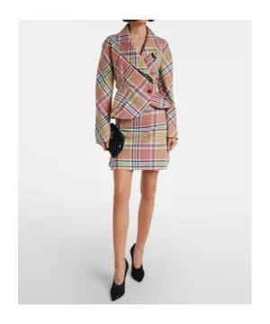 VIVIENNE WESTWOOD Tartan Virgin Wool Kilt